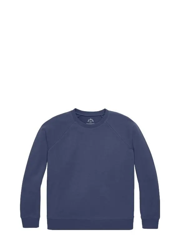 PRIMARY Crewneck French Terry Sweatshirt - Sunwashed Navy
