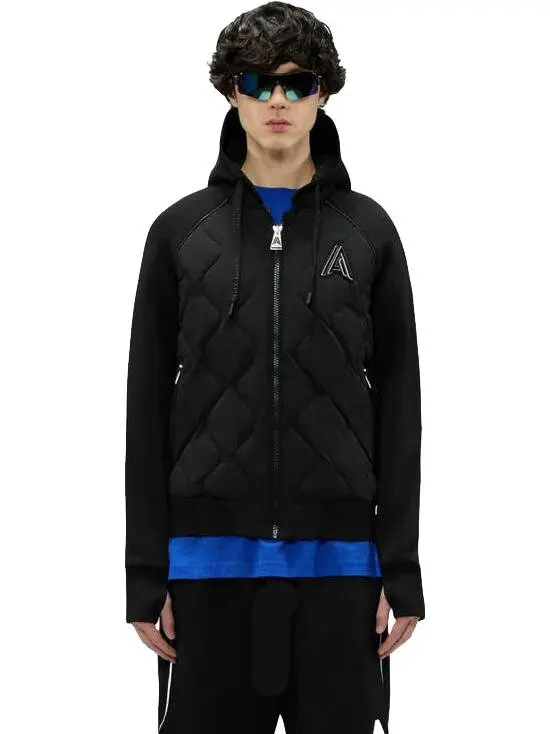 ALPENHAUS Bornant Hybrid Insulated Bomber Jacket - Black