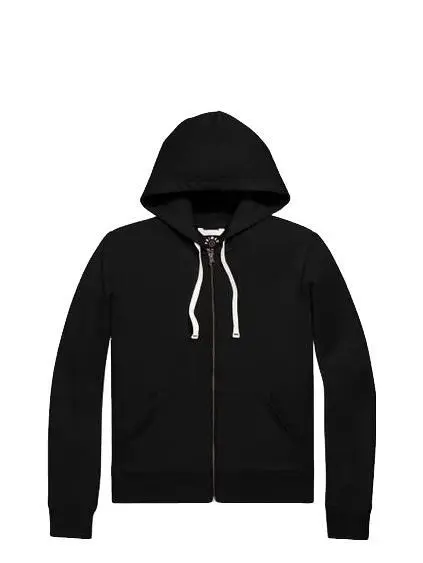 PRIMARY Full Zip Hoodie - Black
