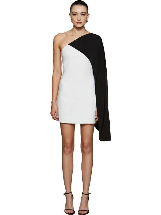 ET OCHS Erica Mini Dress - Black/ivory
