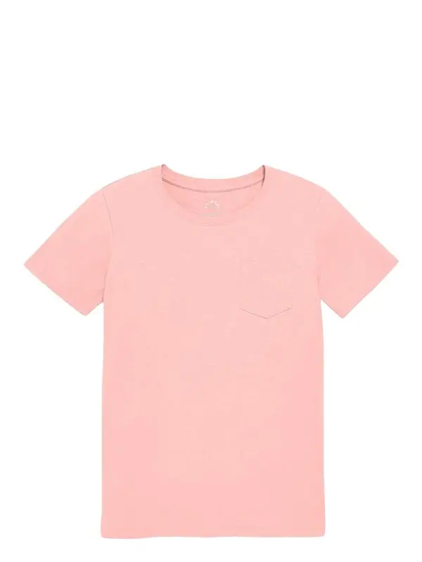 PRIMARY Slub Pocket Tee - Flamingo