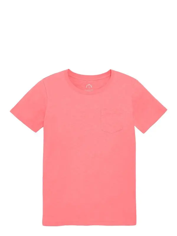 PRIMARY Slub Pocket Tee - Guava