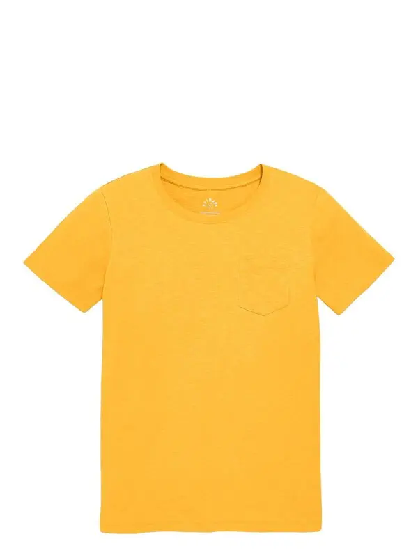 PRIMARY Slub Pocket Tee - Sunflower