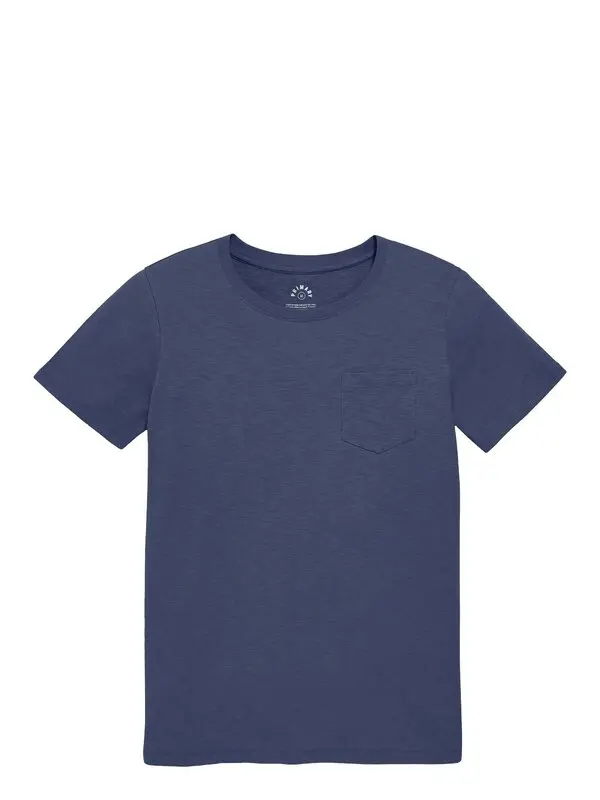 PRIMARY Fit Slub Pocket Tee - Sunwashed Navy