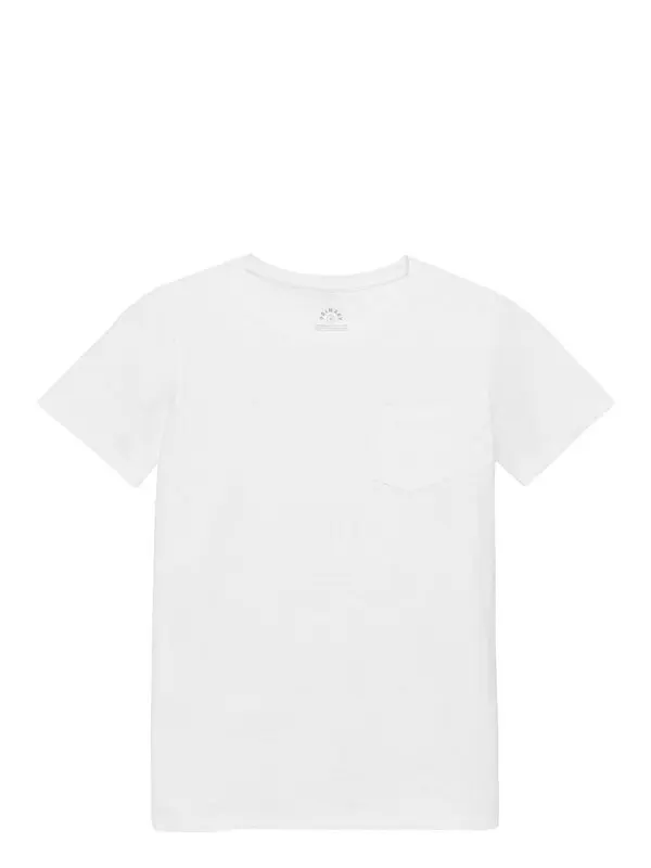 PRIMARY Slub Pocket Tee - White