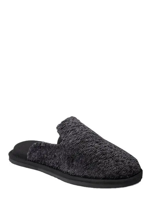 LUSSO CLOUD Draper Bouclé Slipper - Thuma Ebony
