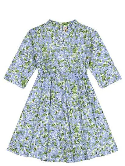 Busy Bees Gabriela Circle Dress - Blue Hydrangea