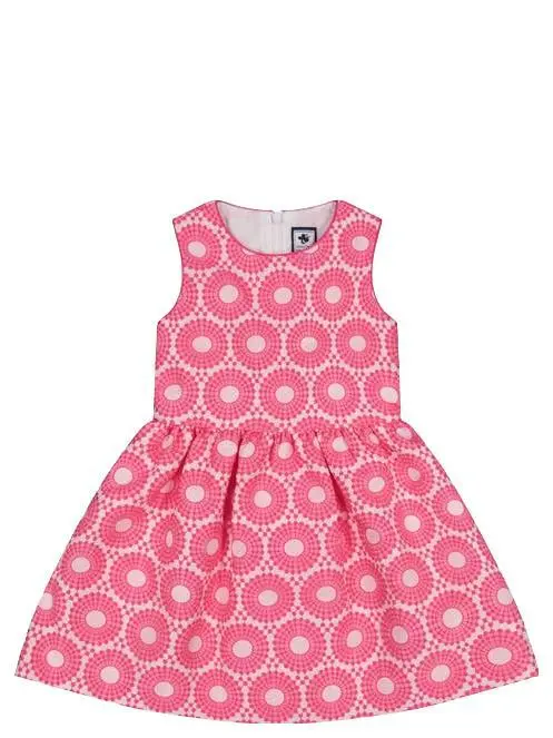 Busy Bees Sally Soiree Dress - Fucshia Brocade
