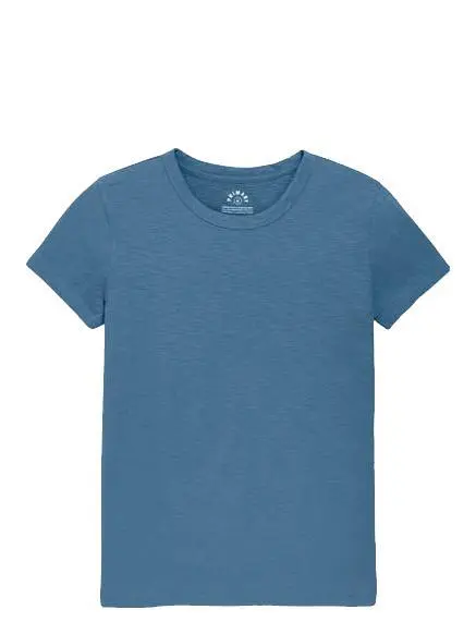 PRIMARY Fit Classic Slub Crewneck Tee - Moonlight