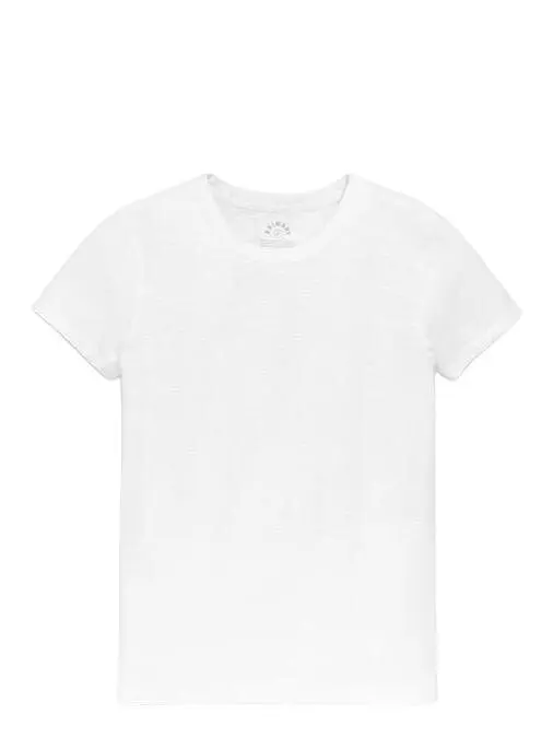PRIMARY Fit Classic Slub Crewneck Tee - White