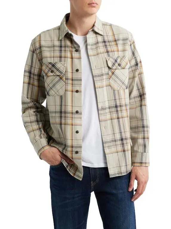 Pendleton Beach Shack Plaid Button-up Shirt - Tan Multi Plaid
