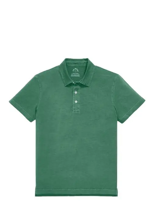 PRIMARY Adult Classic Polo - Garment Dye Chive