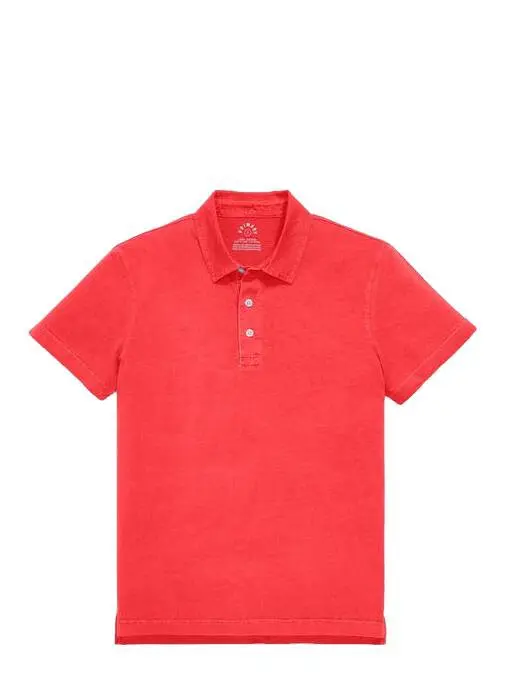 PRIMARY Adult Classic Polo - Garment Dye Strawberry