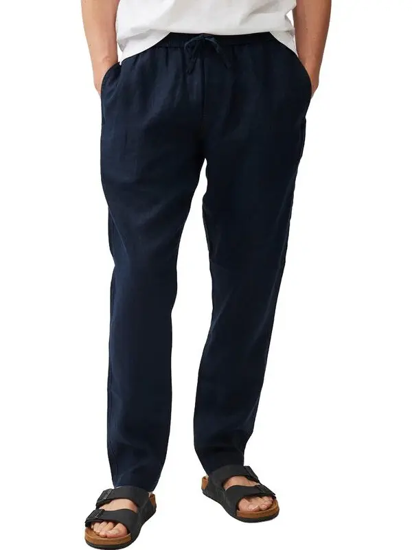 Rodd & Gunn Linen Resort Pants - Navy