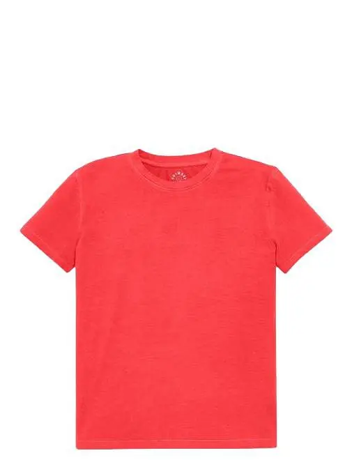 PRIMARY Adult Easy Crewneck T-shirt - Garment Dye Strawberry