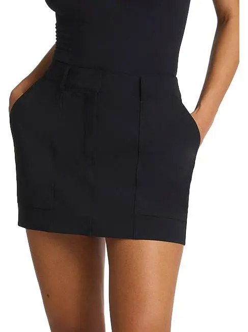 Commando Classic Utility Micro Mini Skirt - Black