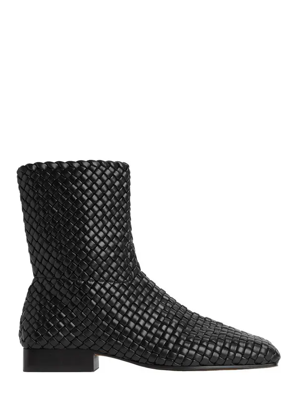 Bottega Veneta Jim Ankle Boot - Black