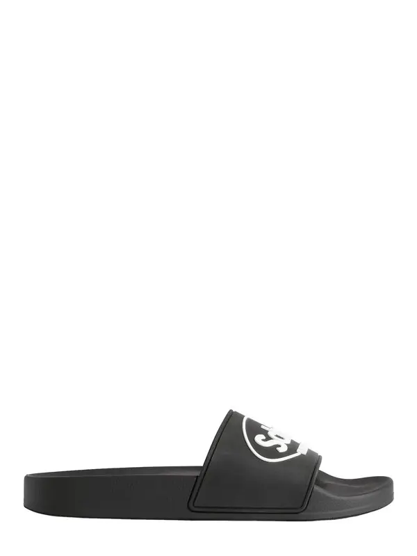Balenciaga X Scholl Pool Slide Sandal - Black