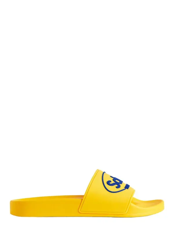 Balenciaga X Scholl Pool Slide Sandal - Yellow