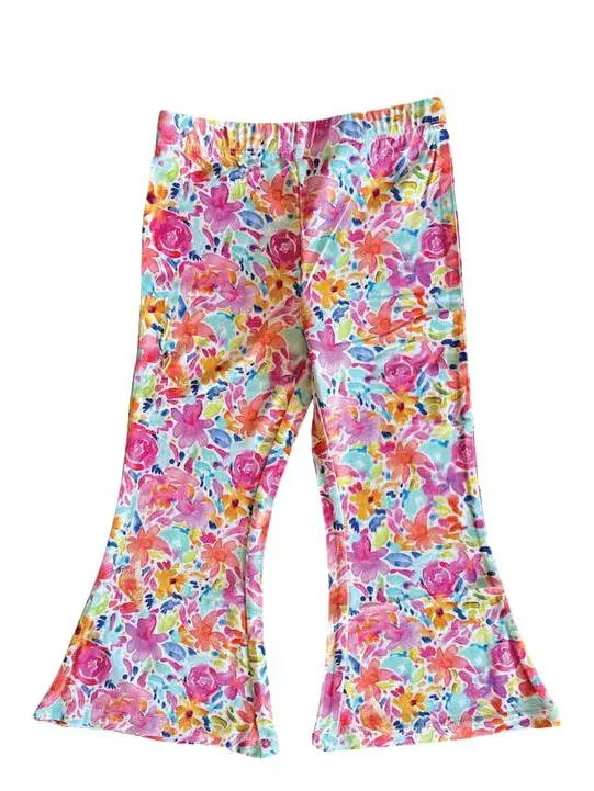 LAREE + CO Korrie Flared Leggings - Floral