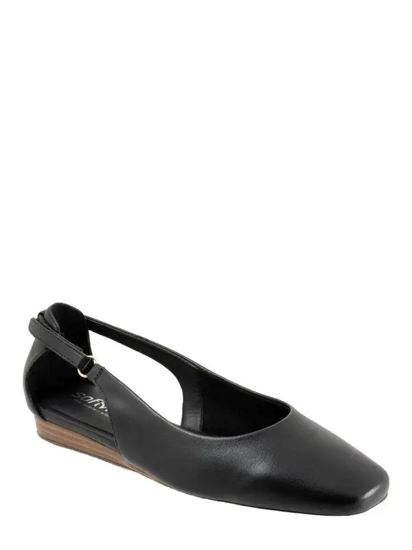 Softwalk Venice Flat - Black