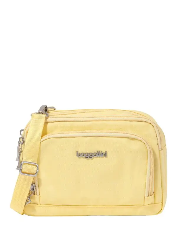 BAGGALLINI Trifecta Rfid Wallet Crossbody Bag - Butter Yellow