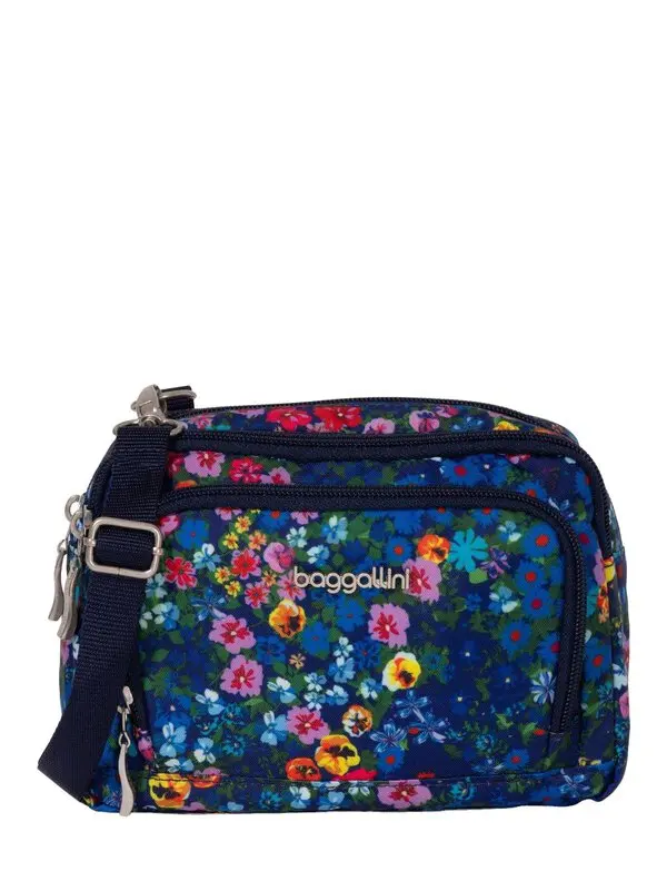 BAGGALLINI Trifecta Rfid Wallet Crossbody Bag - Flower Market