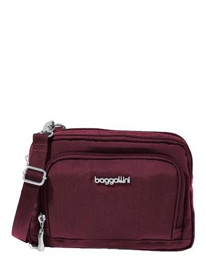 BAGGALLINI Trifecta Rfid Wallet Crossbody Bag - Jam