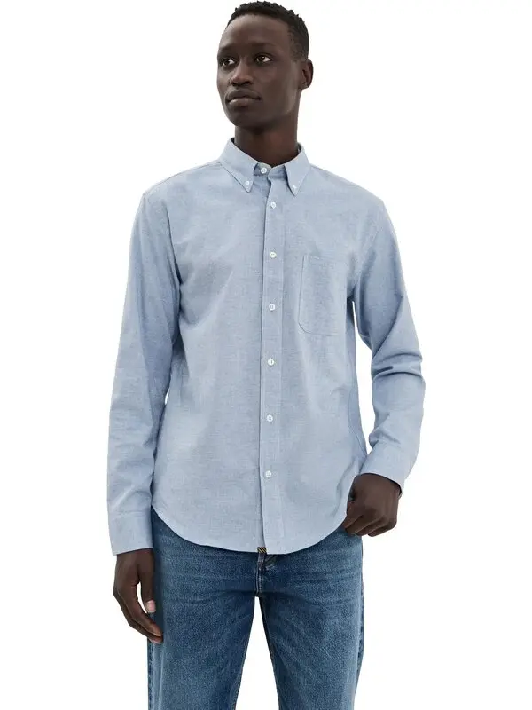 Billy Reid Tuscumbia Classic Shirt - Light Blue
