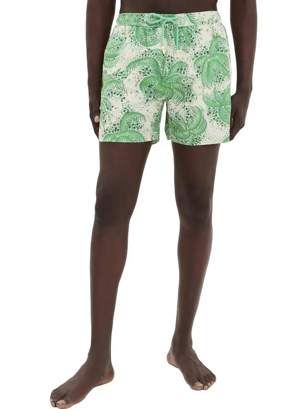 TOMBOLO Palm Fronds Swim Trunks - Green