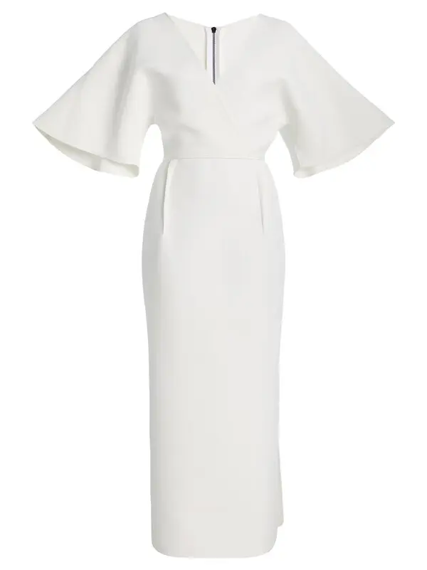 Maticevski Benefit Cady Midi Dress - White