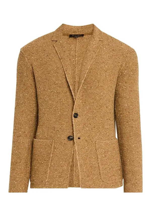 Loro Piana Cernobbio Knit Jacket - Apple Mustard