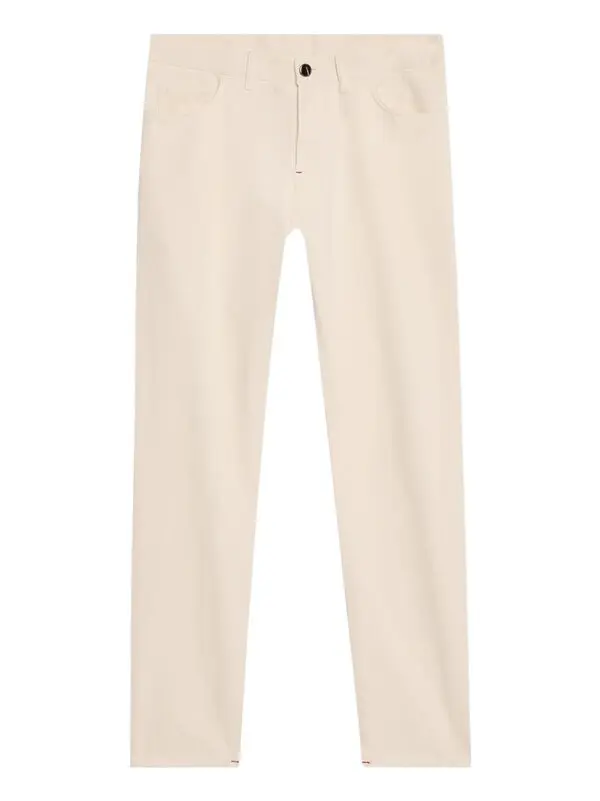 Isaia Five-pocket Denim Pants - White One