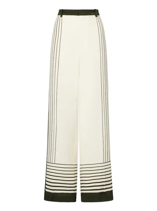 Sir The Label Leilana Wide-leg Pants - White