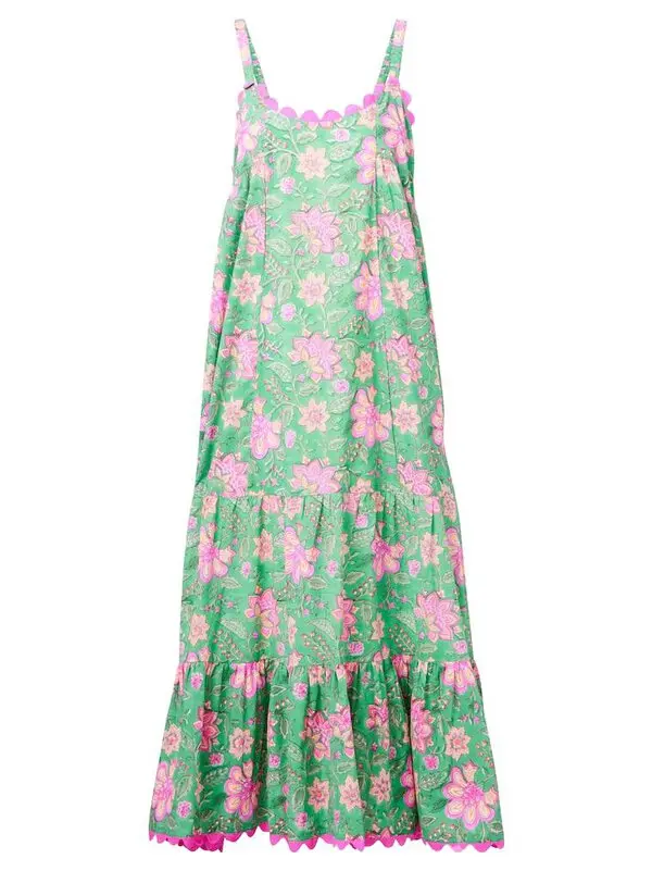 JULIET DUNN Printed Maxi Dress - Multicoloured
