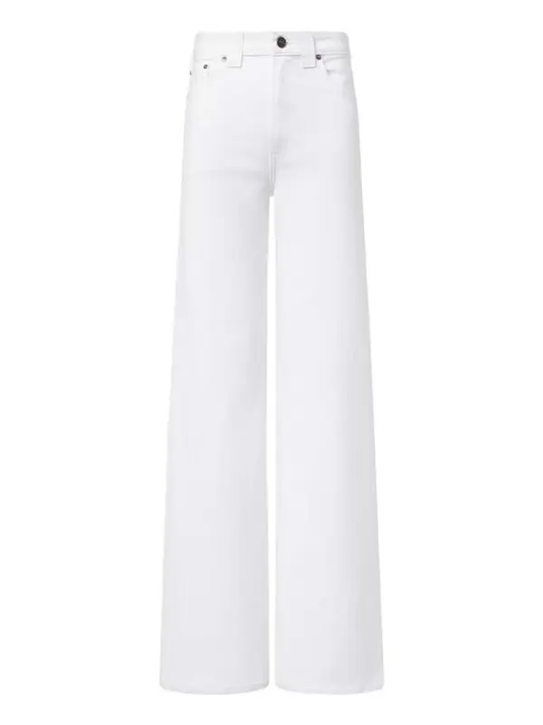 Khaite Dane Flared Jeans - White