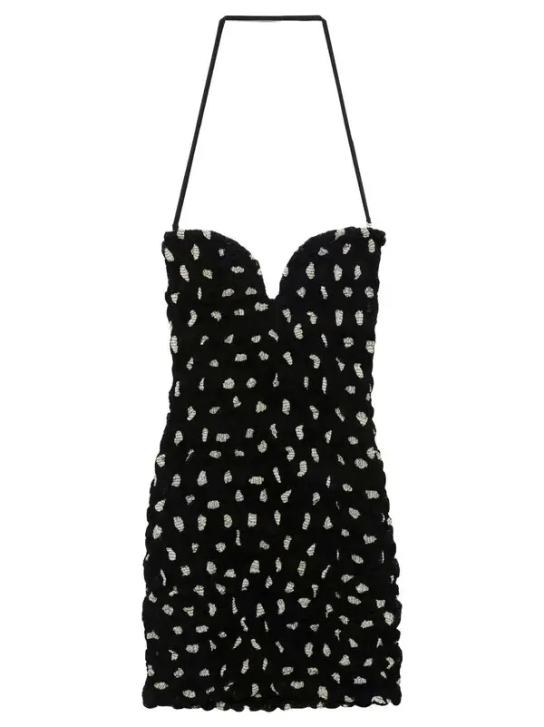 Nanushka Jannika Mini Dress - Black