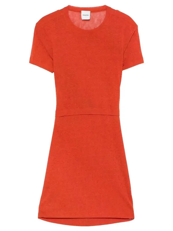 Nanushka Open-back Mini Dress - Orange