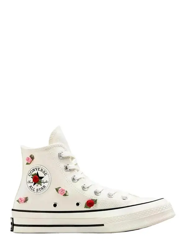 CONVERSE Chuck Taylor All-star Embroidered High-top Sneakers - White