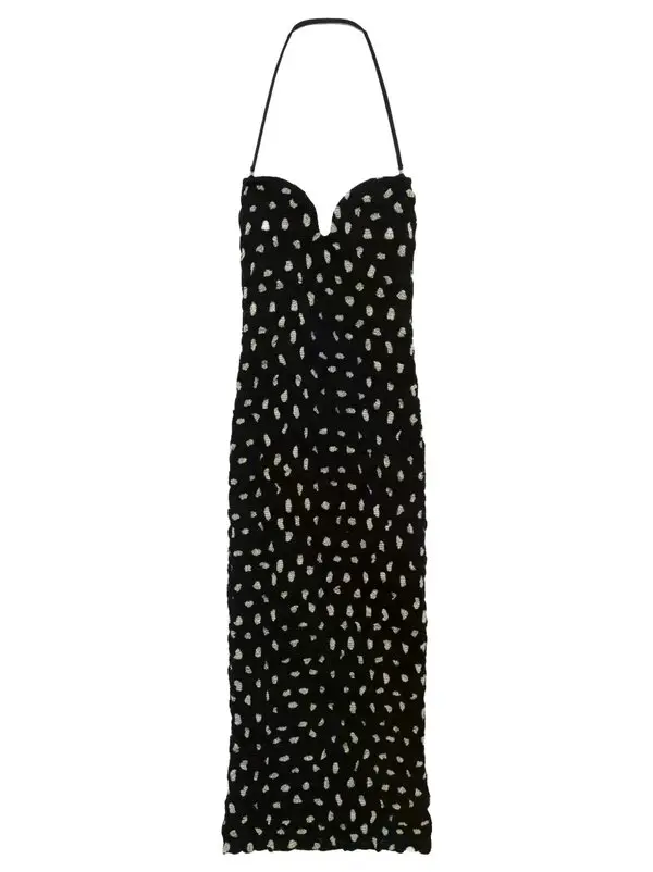 Nanushka Haylen Midi Dress - Black