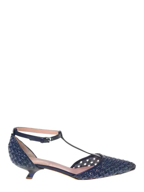 Alberta Ferretti Leather Pumps - Blue