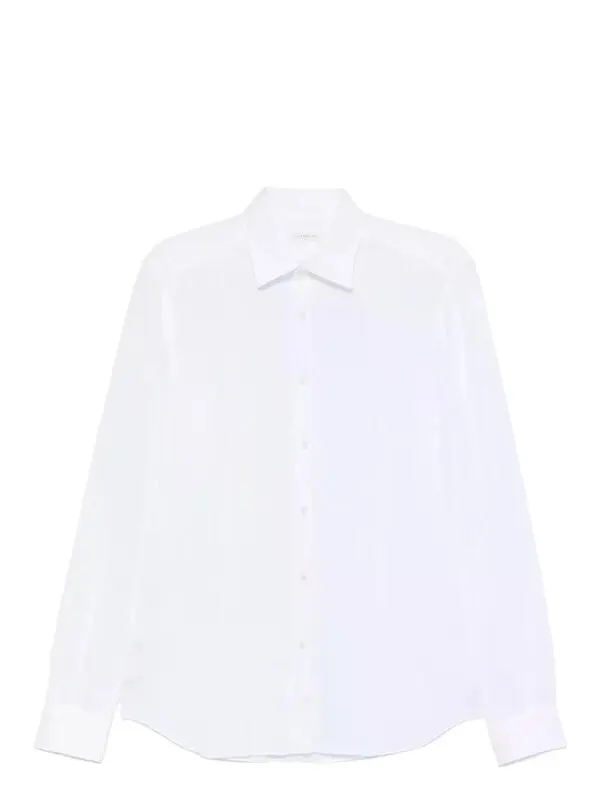 GLANSHIRT Linen Shirt - White