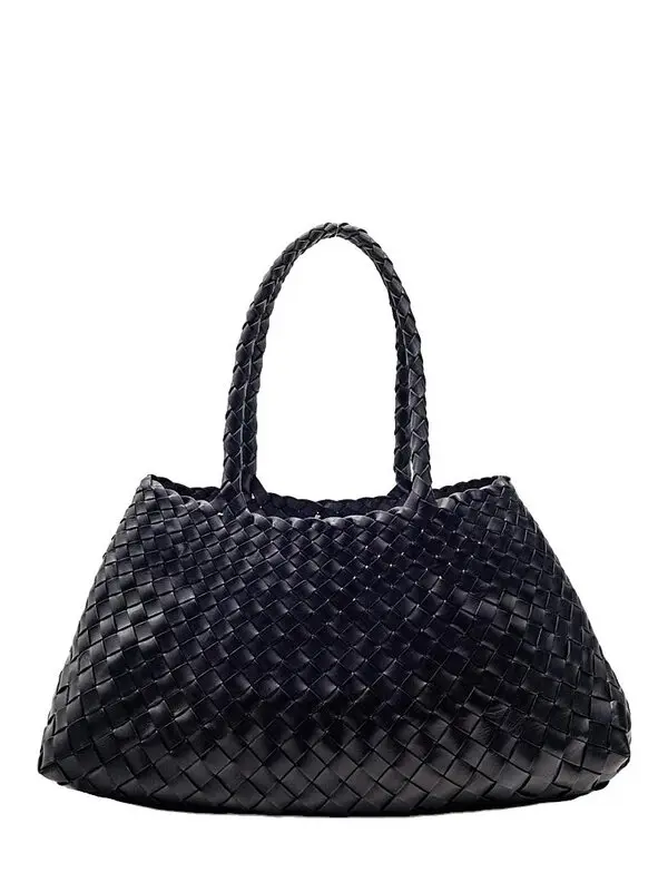 Dragon Diffusion Santa Croce Big Leather Bag - Black