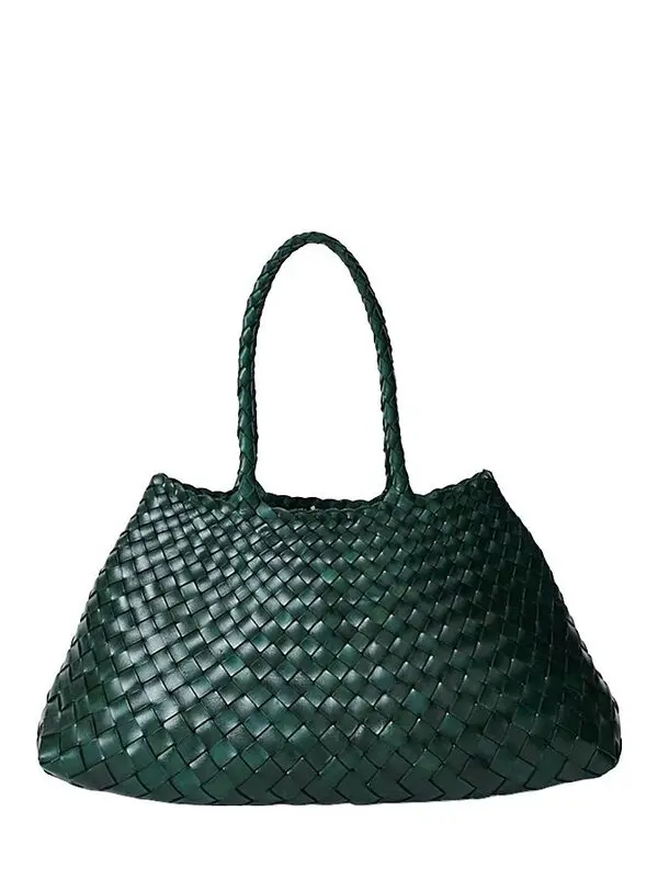 Dragon Diffusion Santa Croce Big Leather Bag - Forest