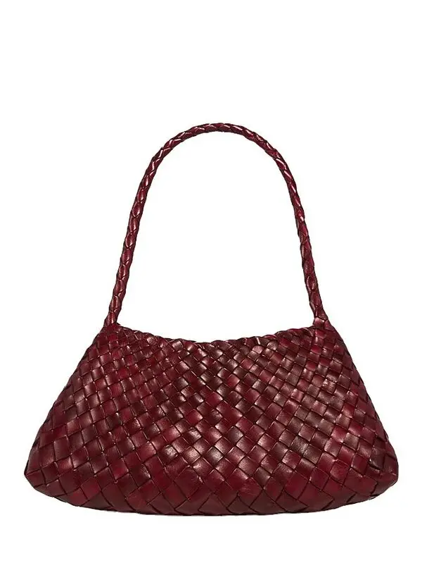 Dragon Diffusion Rosanna Leather Shoulder Bag - Bordeaux
