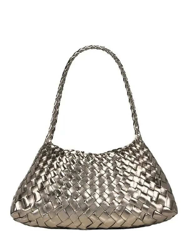 Dragon Diffusion Rosanna Leather Shoulder Bag - Gunmetal