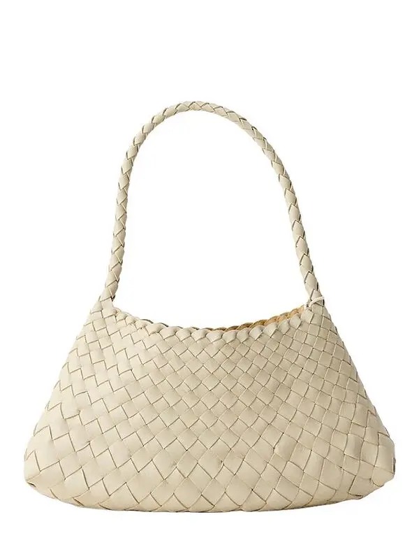 Dragon Diffusion Rosanna Leather Shoulder Bag - Pearl