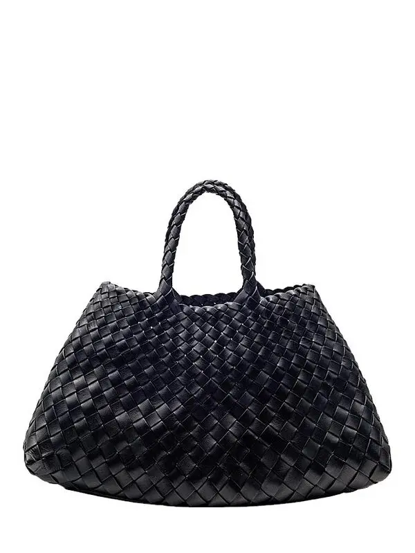 Dragon Diffusion Santa Croce Small Leather Bag - Black