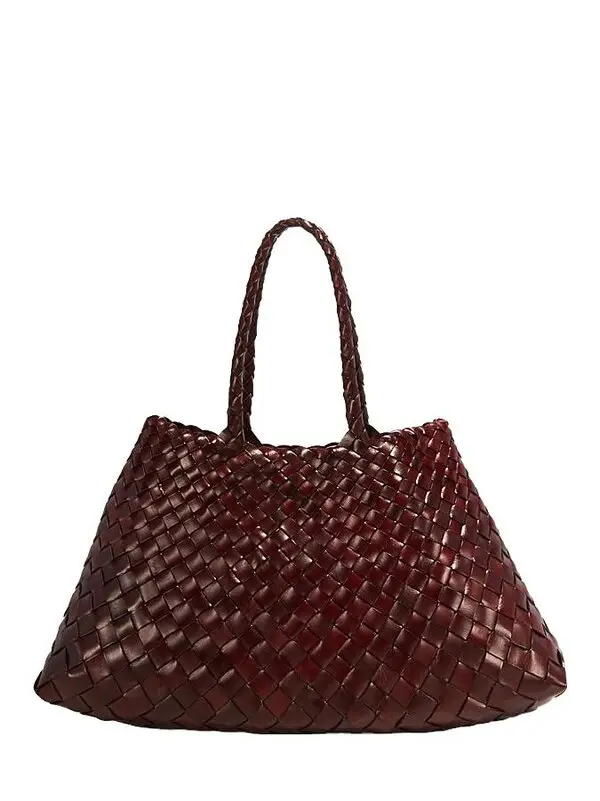 Dragon Diffusion Santa Croce Small Leather Bag - Bruciato