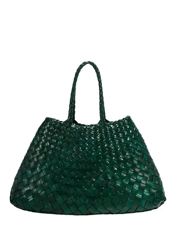 Dragon Diffusion Santa Croce Small Leather Bag - Forest